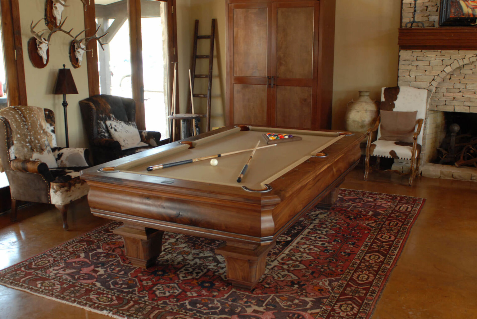 Western Pool Tables | Rustic Pool Table | Aspen Rustic Inc. | Custom ...